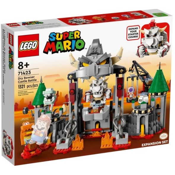Конструктор LEGO Super Mario Комплект с допълнения, Битката при замъка ...