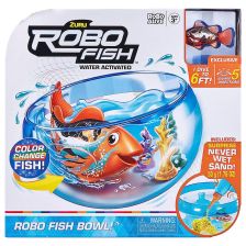 Интерактивна играчка Zuru Robo Alive Плуваща рибка с променящ се цвят и ...